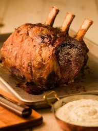 Roasted Prime Rib with Horseradish Sauce - Chef Michael Smith