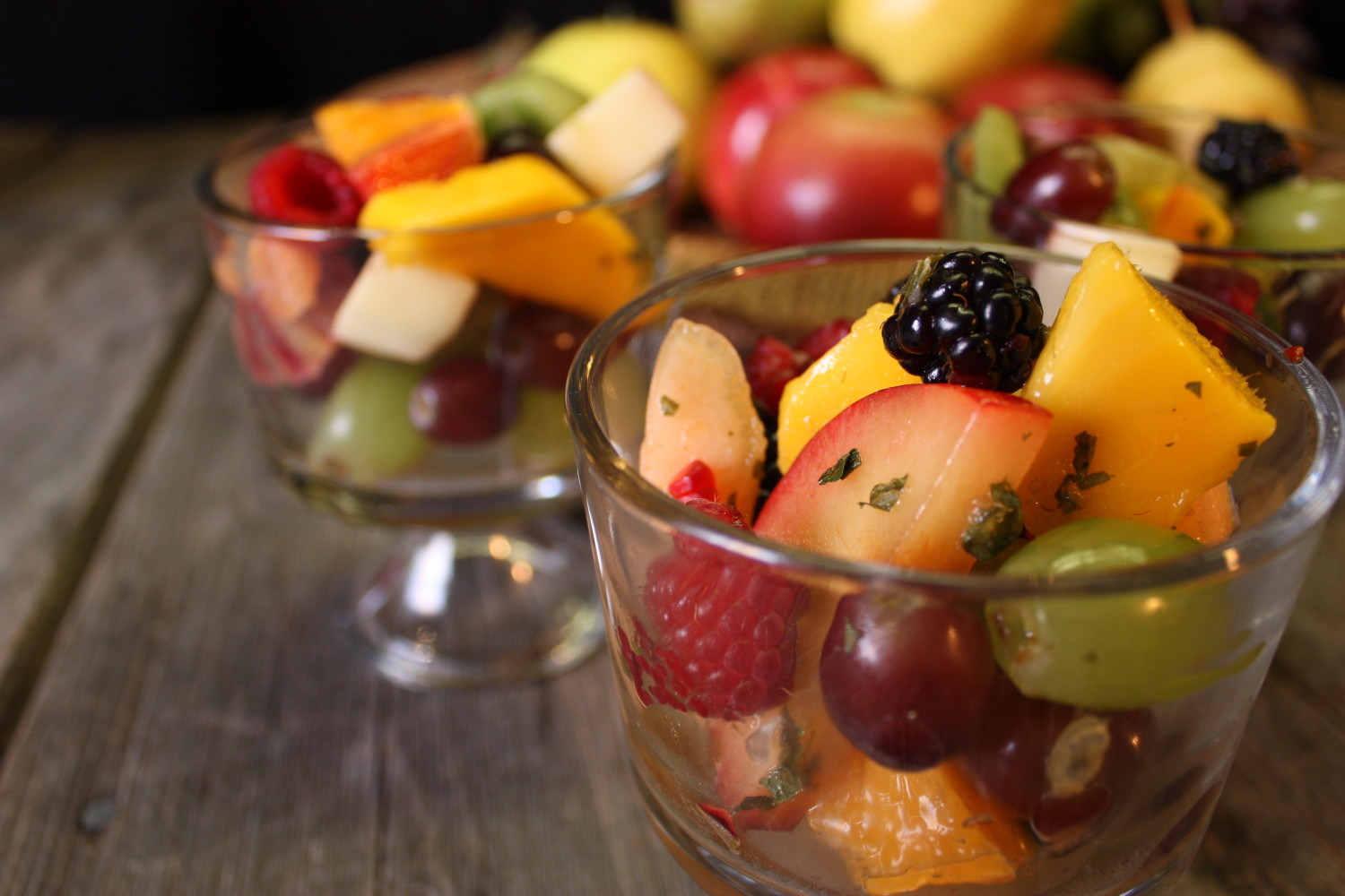 Fruit Salad with Savoury Dressings - Chef Michael Smith