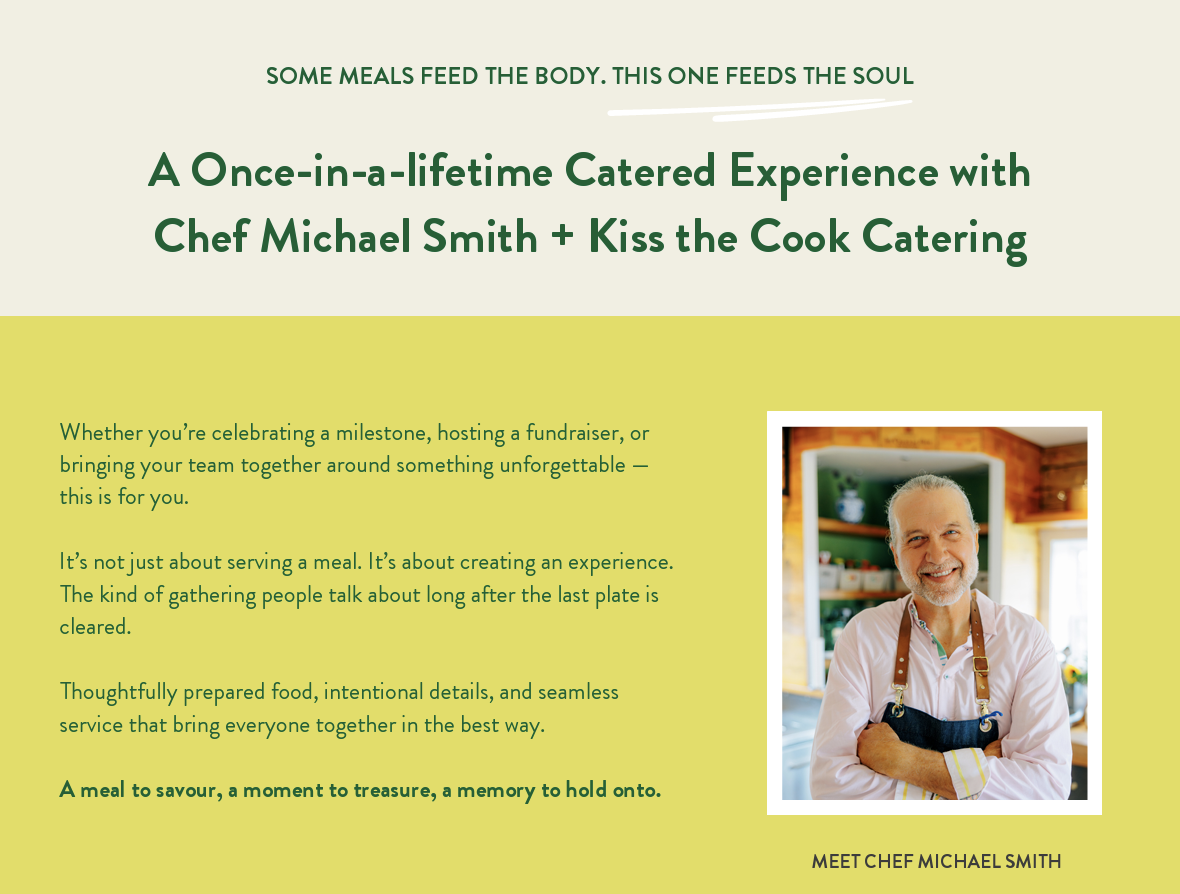Chef Michael Smith